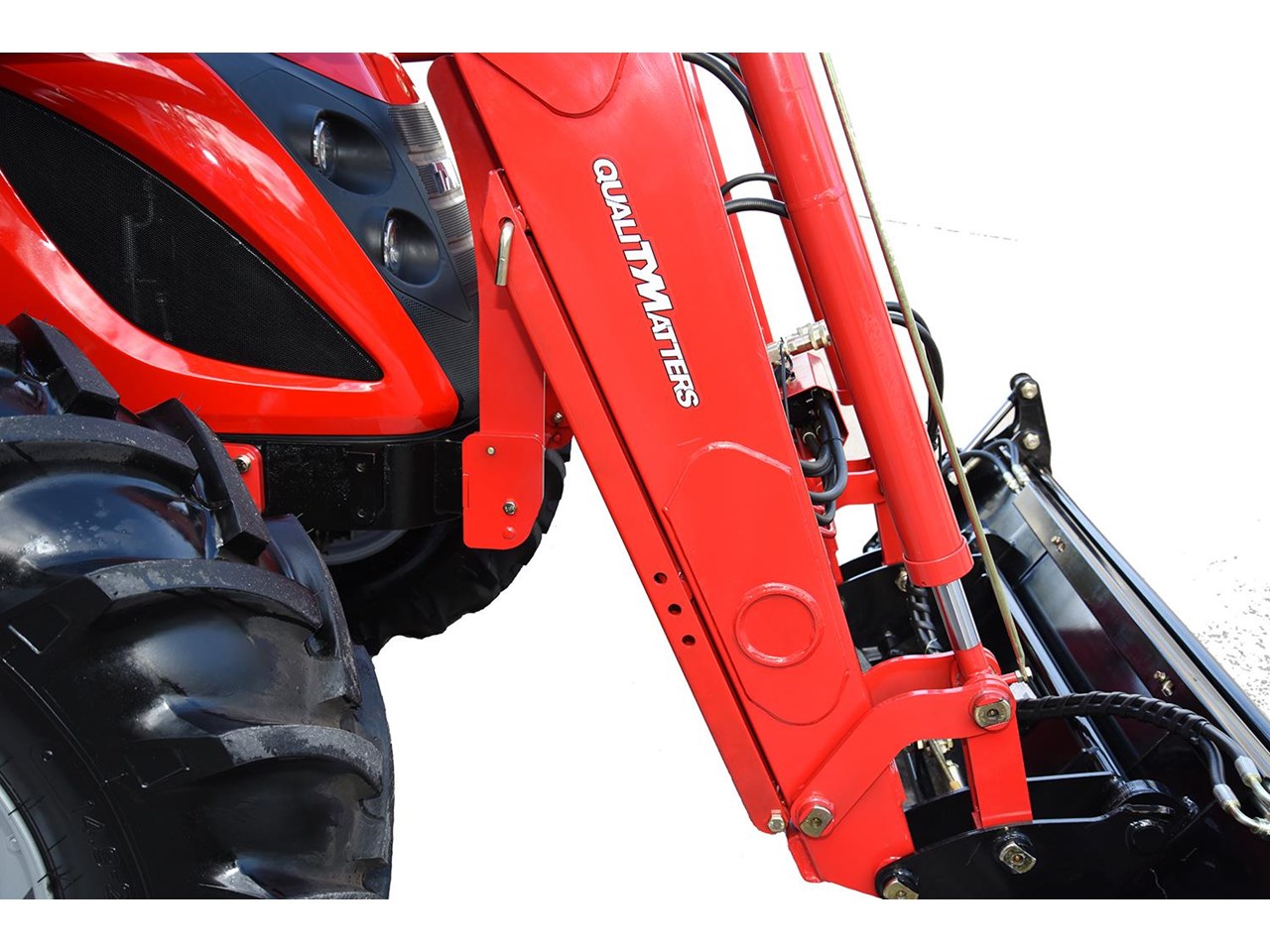 TYM TYM T1003 32/32 POWER SHUTTLE 4WD CABIN AND 4-IN-1 LOADER PACKAGE ...