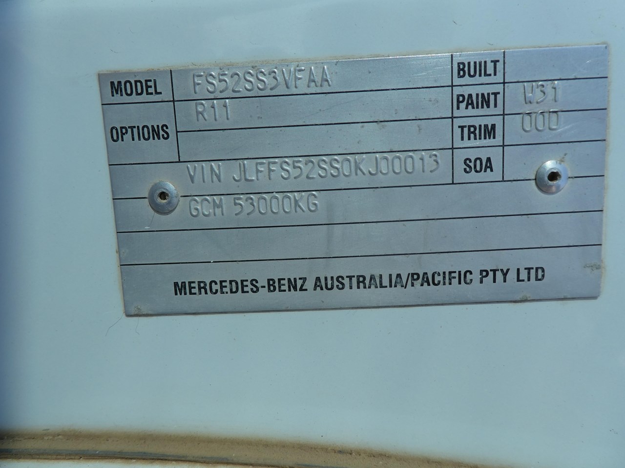2011 FUSO FS500 for sale (refcode TA1203819)