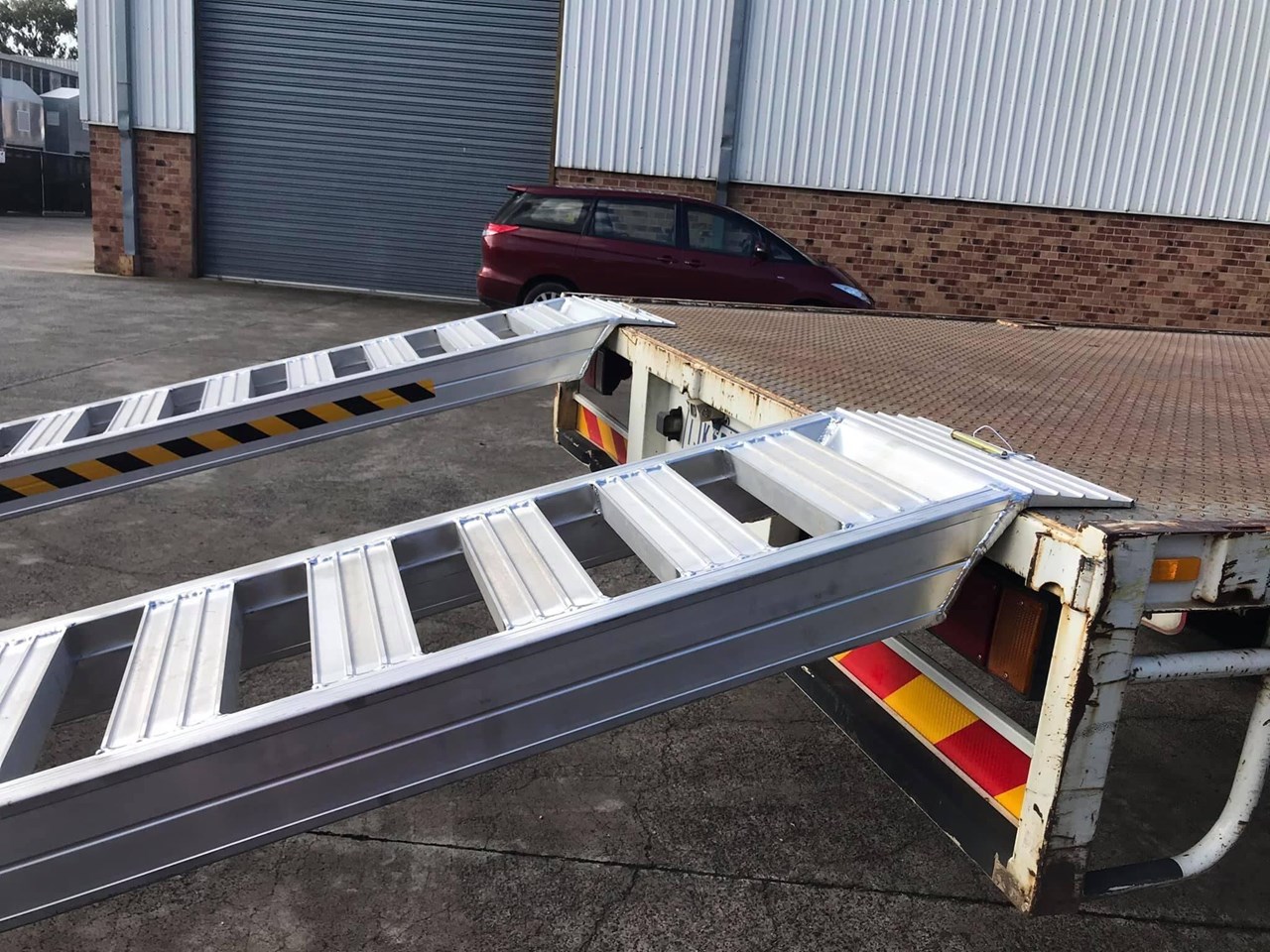 JETLAND 4.8M 12TONNE HEAVY DUTY STEEL TRACK,RUBBER PADS ON STEEL,RUBBER ...