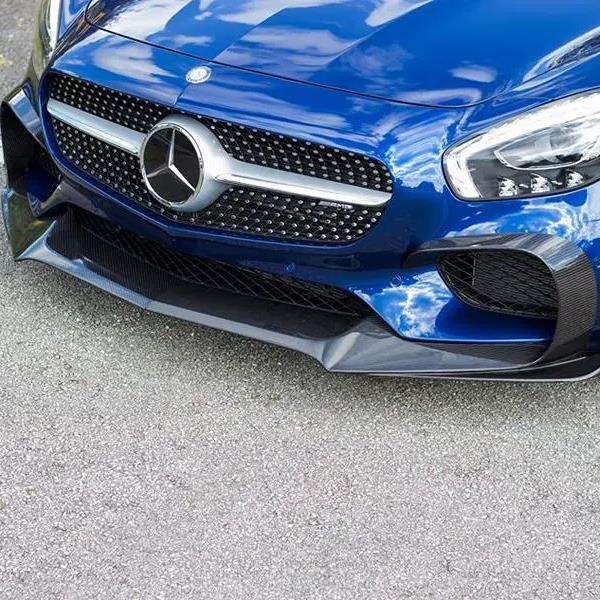 EURO EMPIRE AUTO MERCEDES CARBON FIBER RENNTECH STYLE FRONT SPLITTER ...