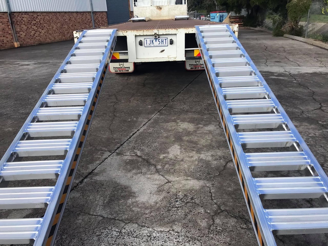 JETLAND 3.9M 10TONNE HEAVY DUTY STEEL TRACK,RUBBER PADS ON STEEL,RUBBER ...