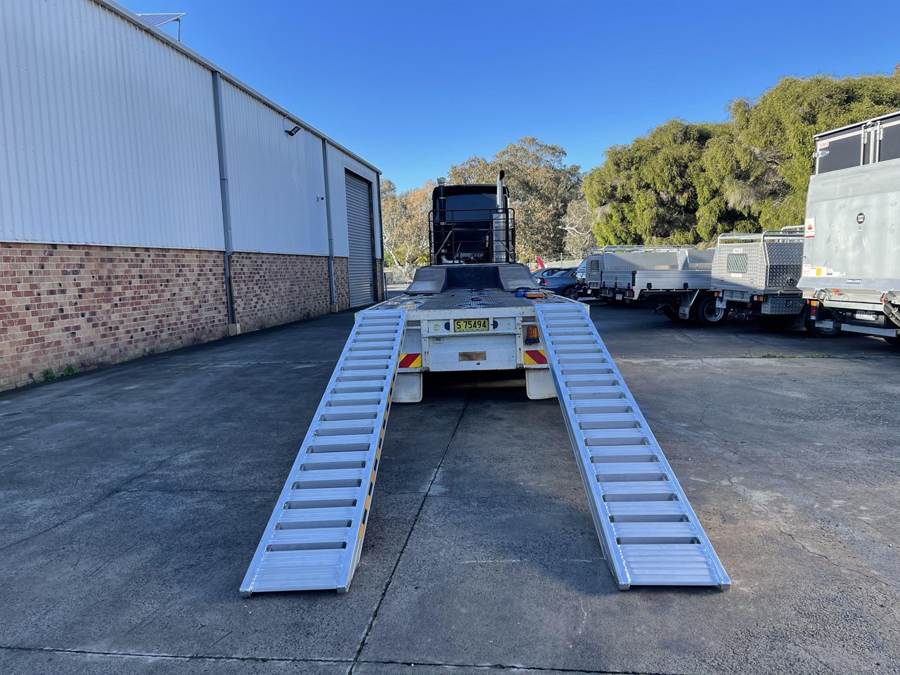 JETLAND 4.2M 7TONNE HEAVY DUTY STEEL TRACK,RUBBER PADS ON STEEL,RUBBER ...