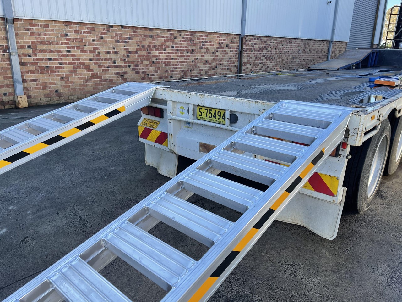 JETLAND 4.2M 7TONNE HEAVY DUTY STEEL TRACK,RUBBER PADS ON STEEL,RUBBER ...