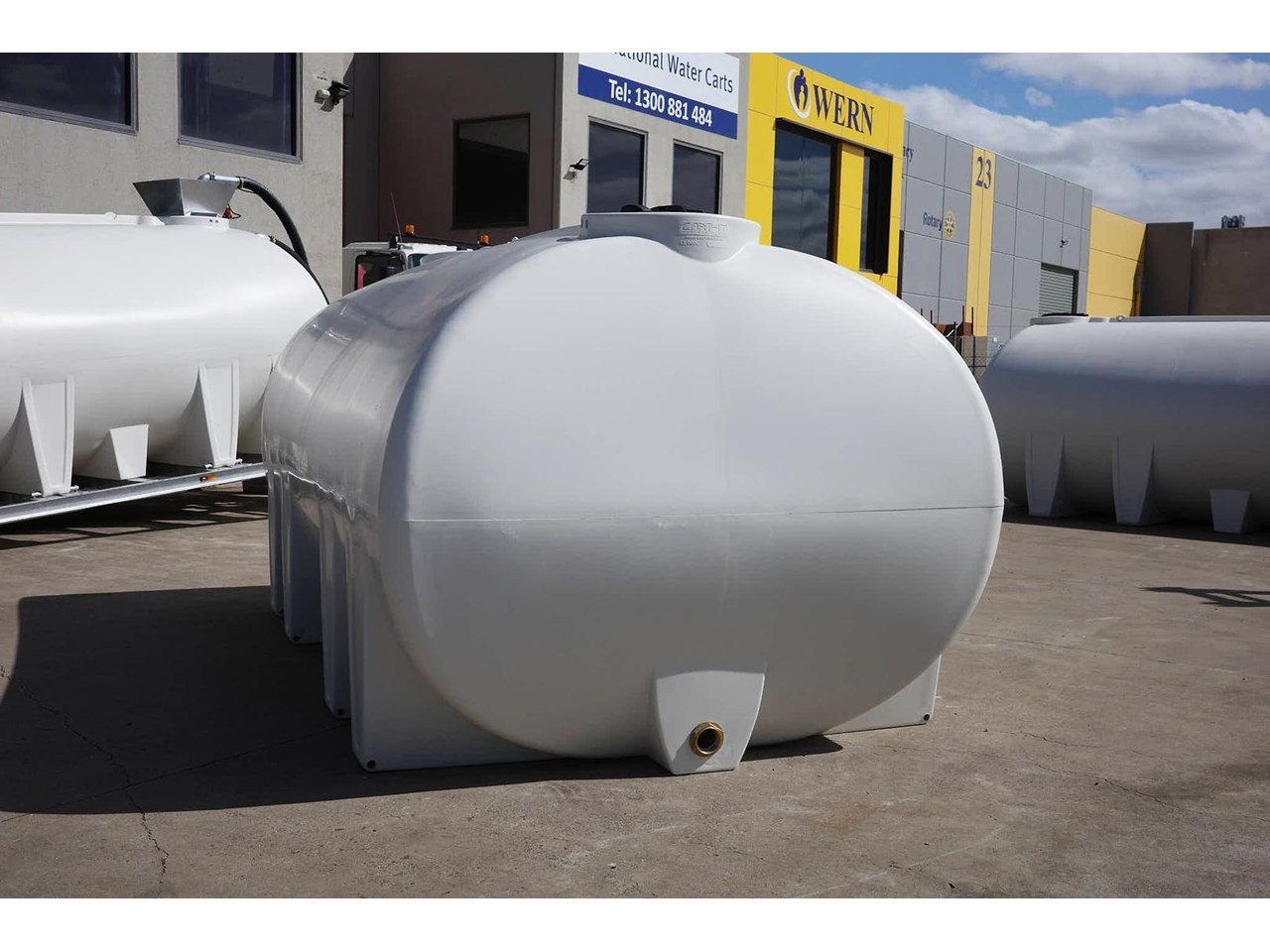 2024 NATIONAL WATER CARTS 13000L LOW PROFILE WATER CARTAGE TANK for ...
