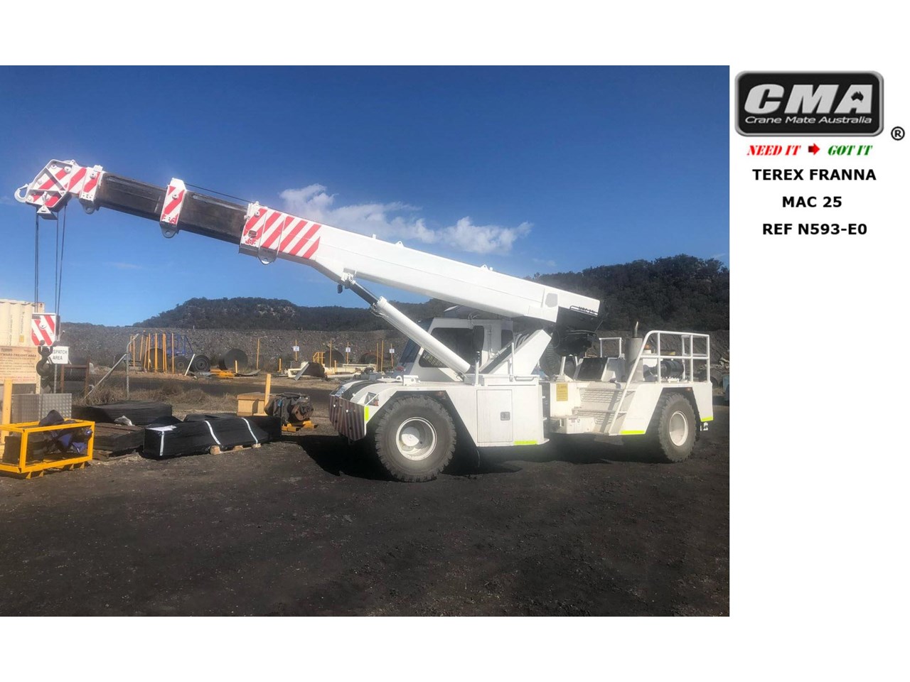 2003 TEREX TEREX FRANNA MAC25 for sale (refcode TA1226895)