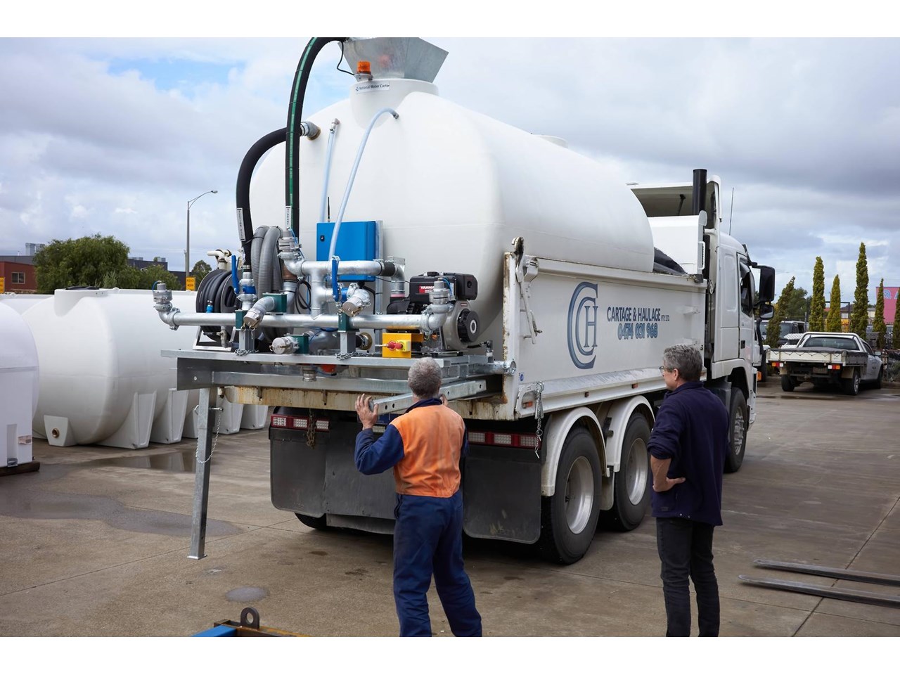 2024 NATIONAL WATER CARTS 10000L CIVMASTER PREMIUM SLIP ON WATER CART ...