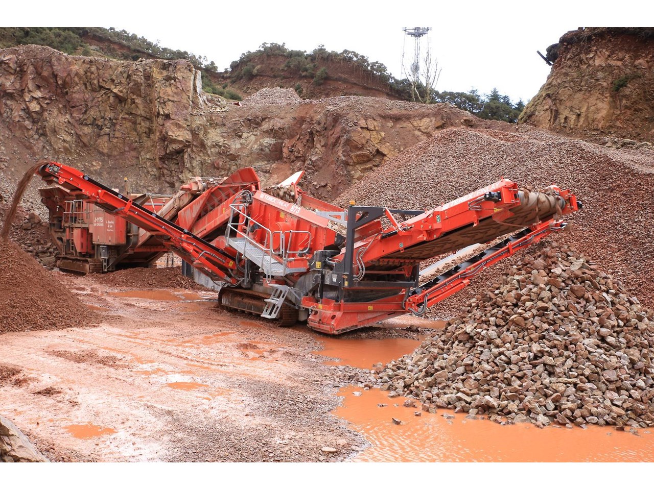 2023 TEREX FINLAY 873+ HEAVY DUTY SCREENER for sale (refcode TA1222189)