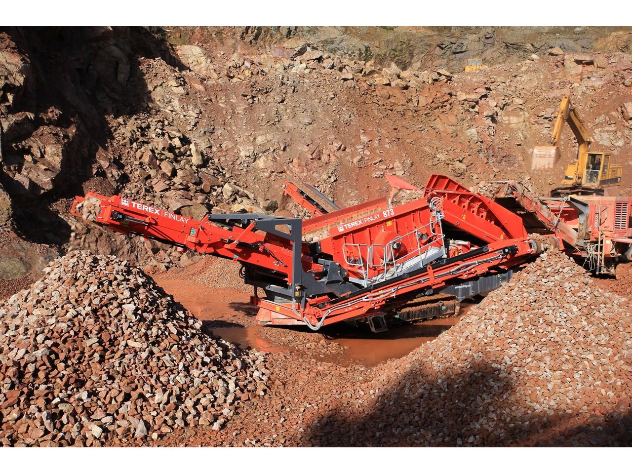 2023 TEREX FINLAY 873+ HEAVY DUTY SCREENER for sale (refcode TA1228299)