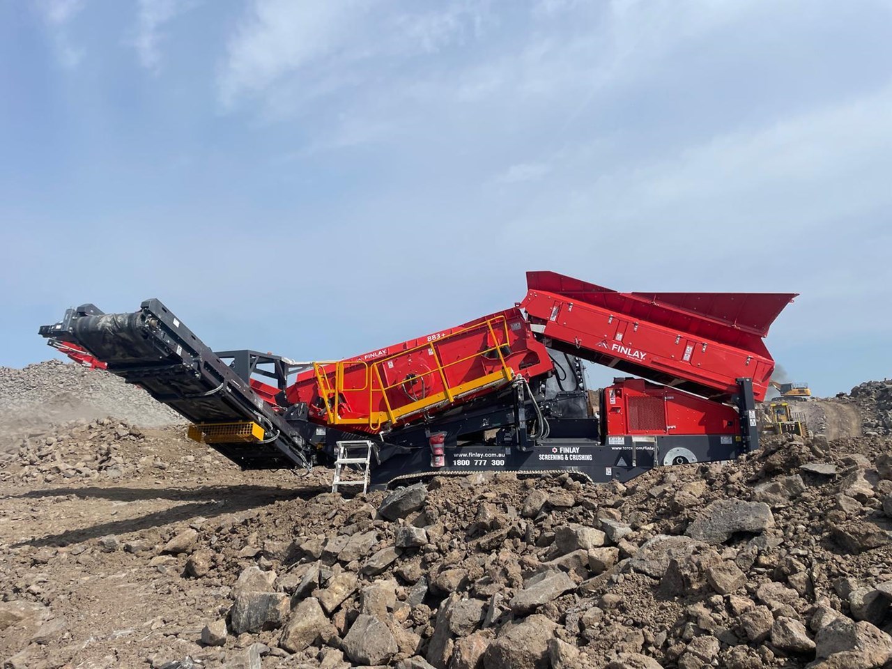 2023 TEREX FINLAY FINLAY 883+ HEAVY DUTY SCREENER for sale (refcode ...