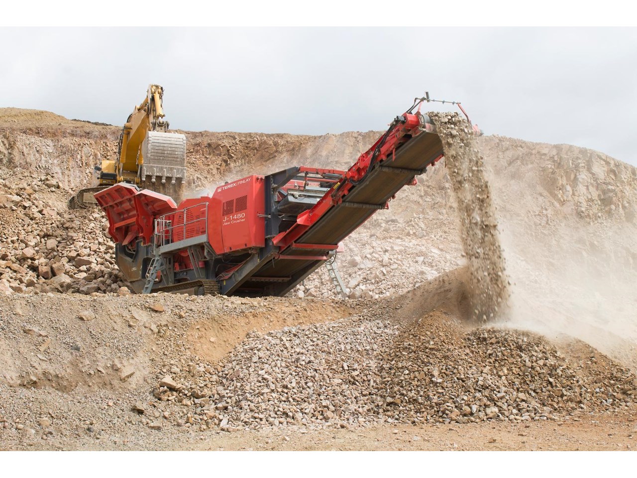 2024 TEREX FINLAY J1480 JAW CRUSHER for sale (refcode TA1228327)