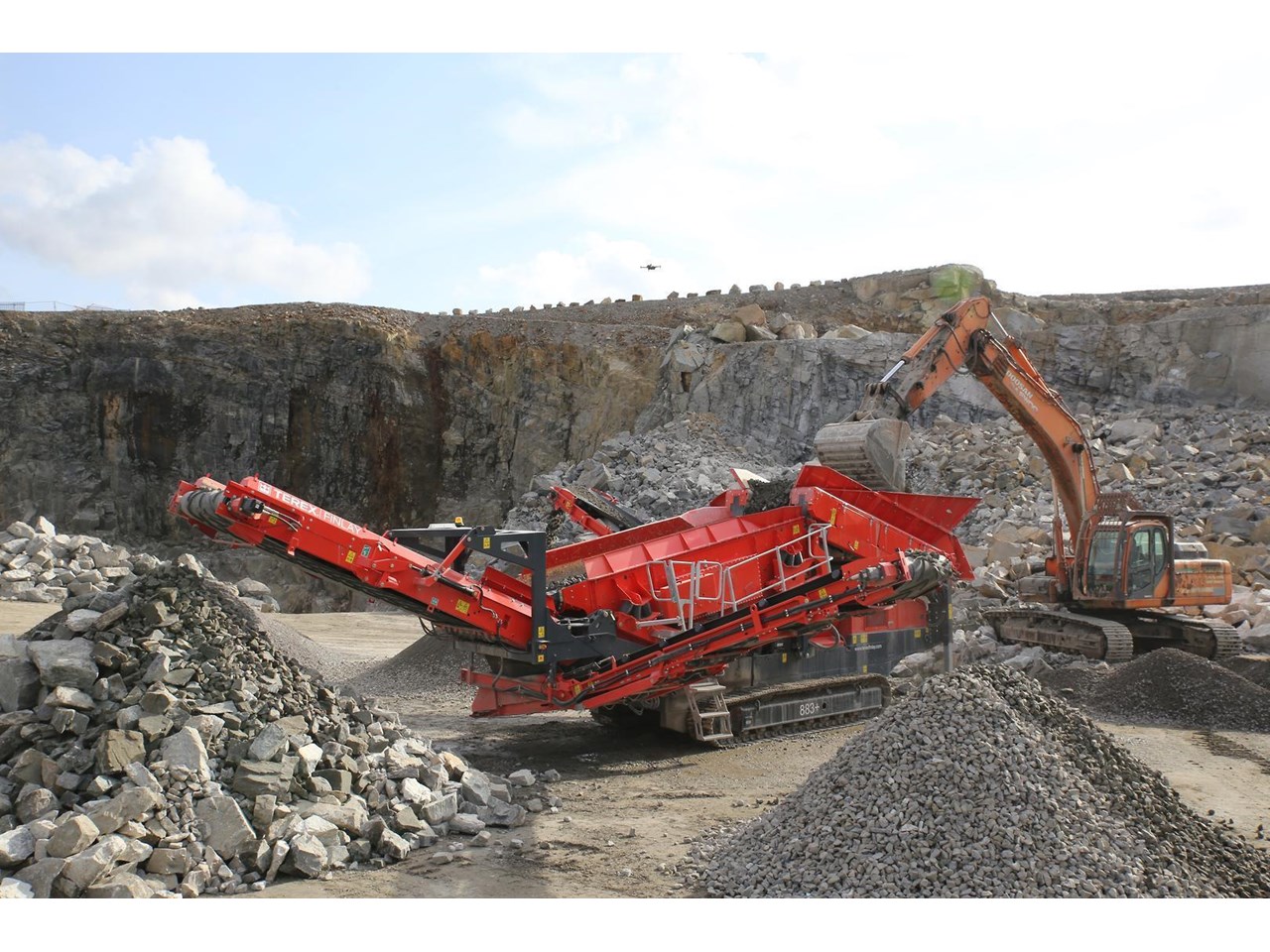 2024 TEREX FINLAY 883+ TS HEAVY DUTY SCREENER for sale (refcode TA1228342)