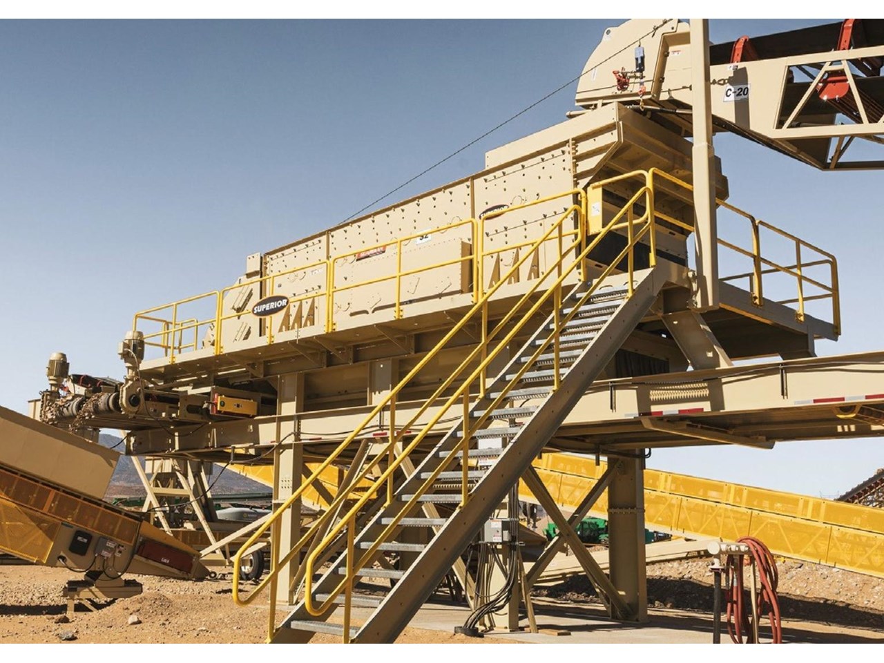 SUPERIOR INDUSTRIES GUARDIAN HORIZONTAL (6X20) 3 DECK SCREEN for sale ...