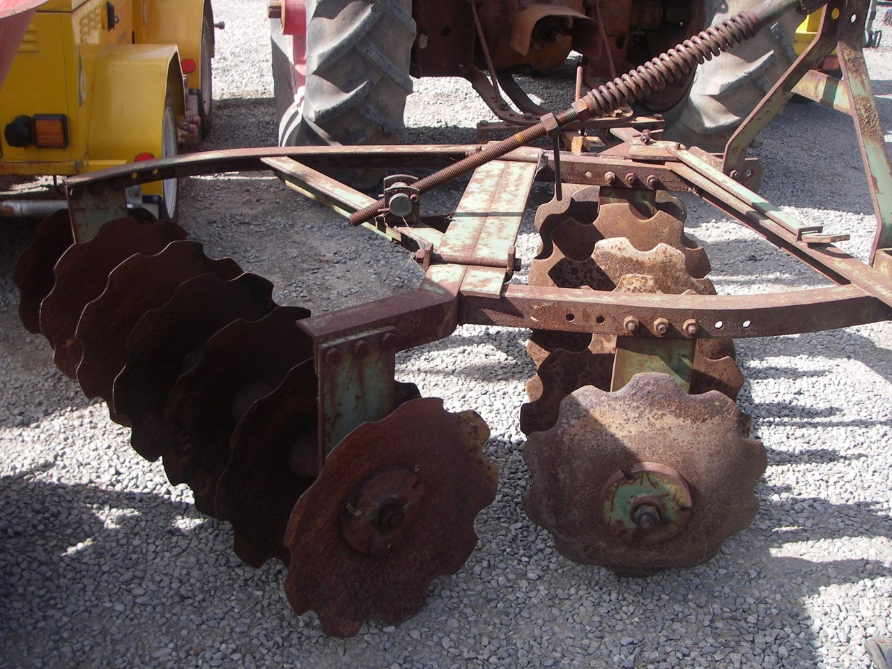 JOHN SHEARER 14 PLATE SCALLOPED DISC CULTIVATOR WRIGHTS TRACTORS PHONE ...