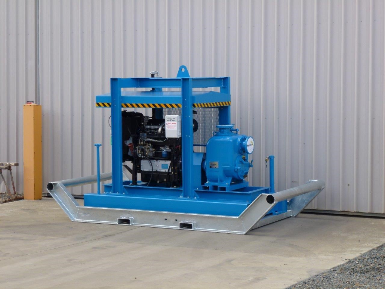 REMKO RTH-100 MAJOR CONTRACTORS DIESEL PUMP PACKAGE for sale