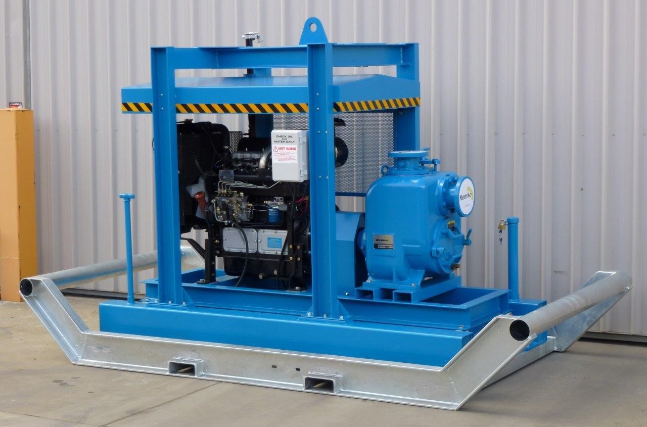 REMKO RTH-100 MAJOR CONTRACTORS DIESEL PUMP PACKAGE for sale