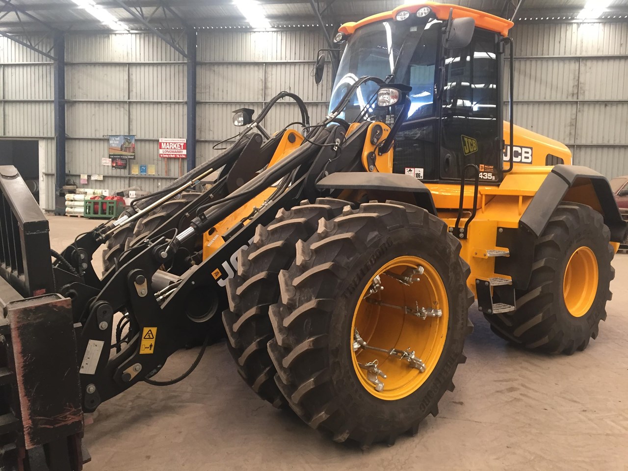 JCB 435S T4F WHEEL LOADER for sale (refcode TA839407)
