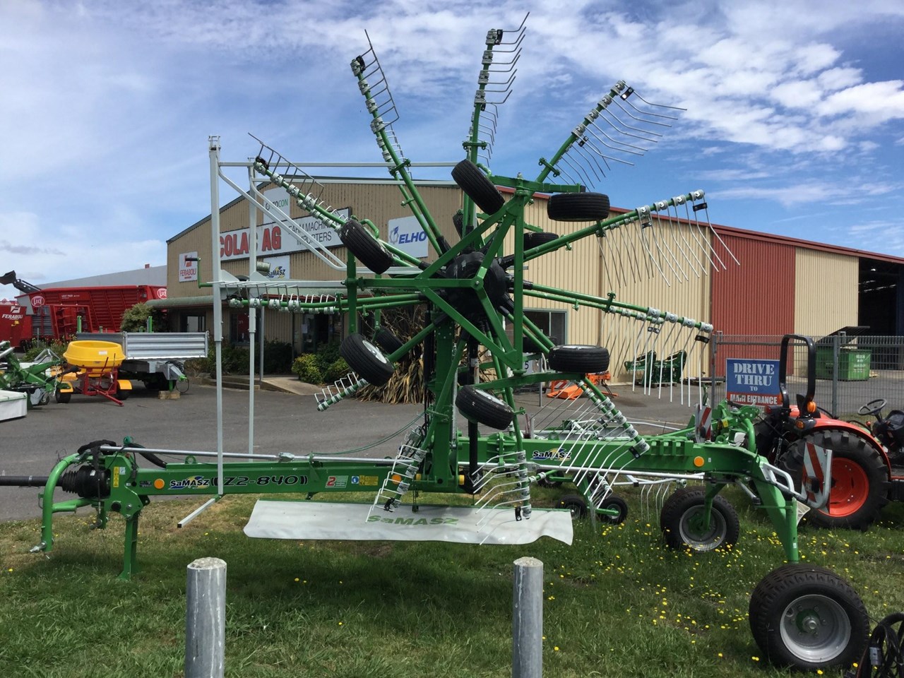 SAMASZ Z2 840 SAMASZ Z2 840 DBL ROTARY RAKE for sale (refcode TA909685)