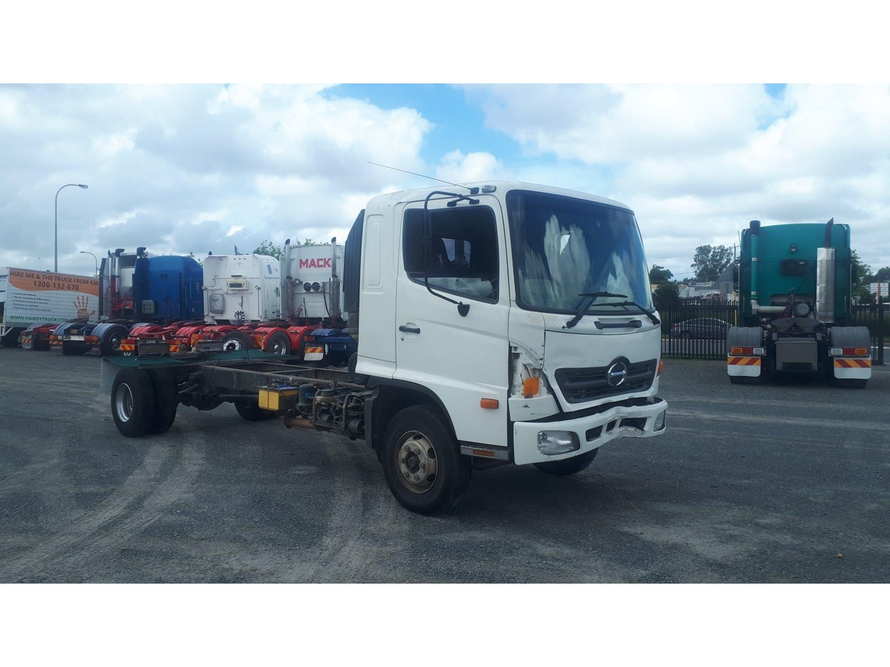 2005 HINO FD RANGER 6 RANGER PRO 6 (FD) dismantling