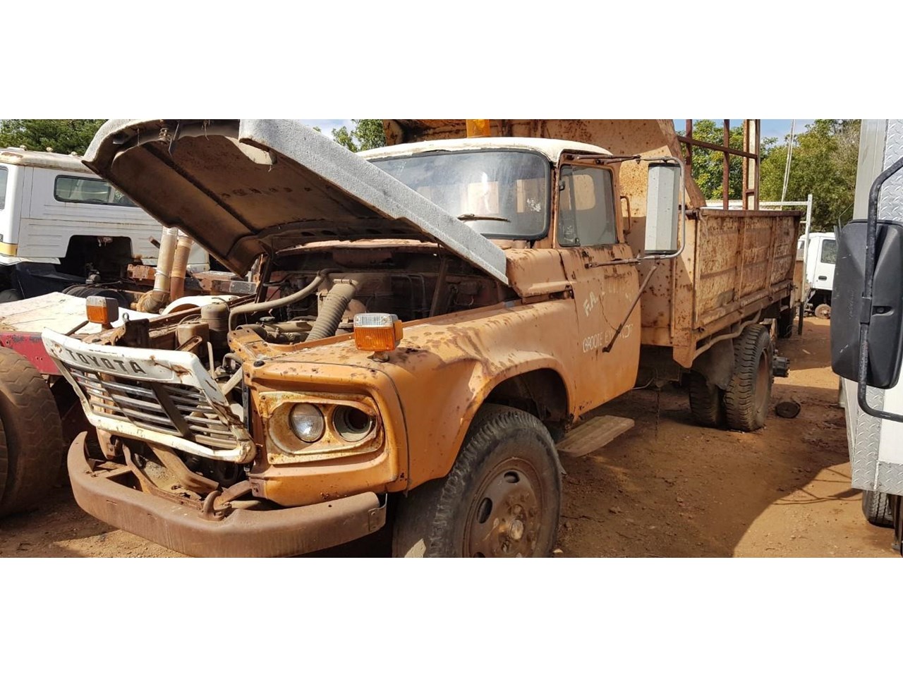 1980 TOYOTA DA115 Wrecking dismantling (refcode TA1057956)
