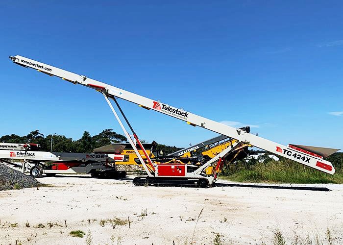 2017 TELESTACK TC-424X MOBILE STOCKPILE STACKER CONVEYOR for sale