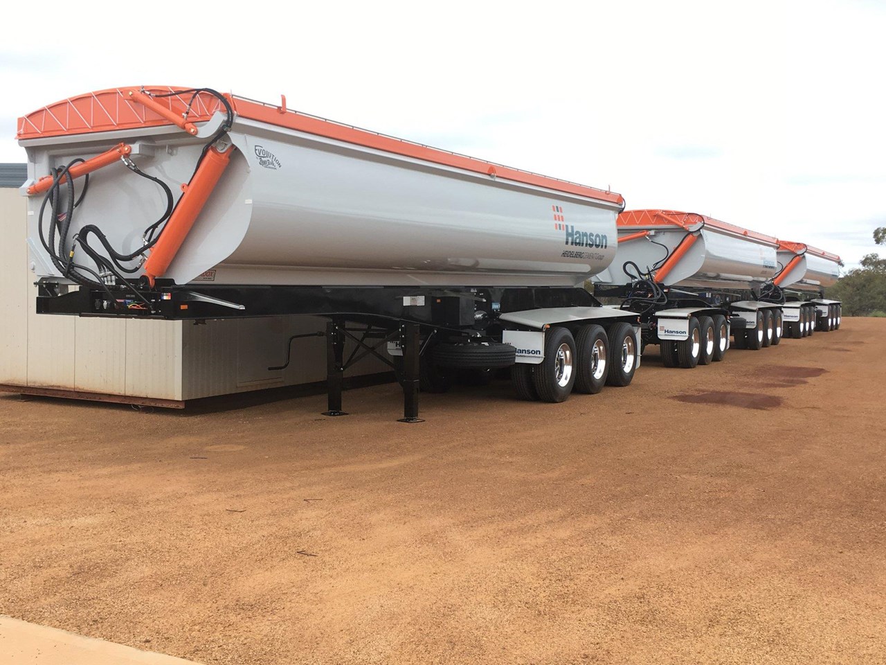 2023 BRUCE ROCK ENGINEERING SIDE TIPPER Evolution for sale