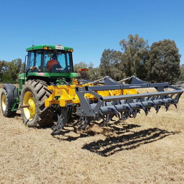DONDI DONDI - 7 TINE SUBSOILERS WITH A DOUBLE REAR HYDRAULIC ROLLER ...
