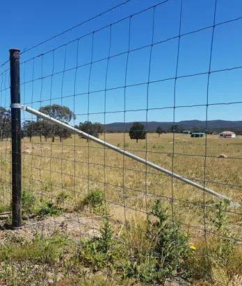 ROTECH RURAL EXCLUSION FENCE END ASSEMBLY KITS - 100NB X 50NB (114MM O ...