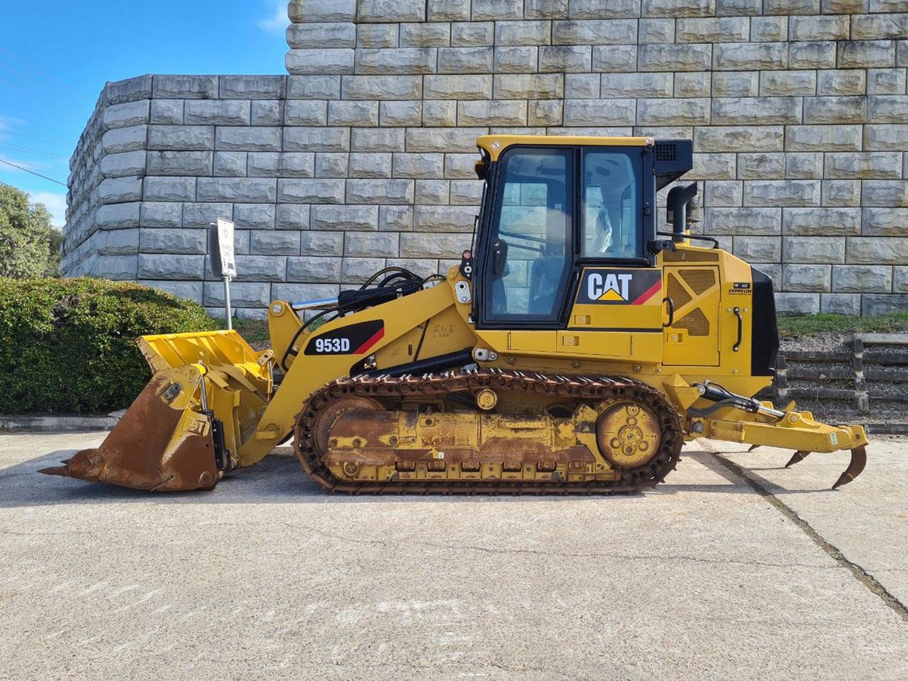 2015 CATERPILLAR 953D Crawler Loader Drott (Stock No. 89671) for sale ...