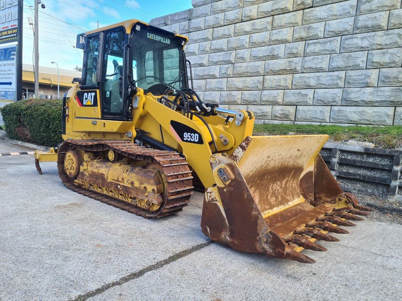2015 CATERPILLAR 953D Crawler Loader Drott (Stock No. 89671) for sale ...