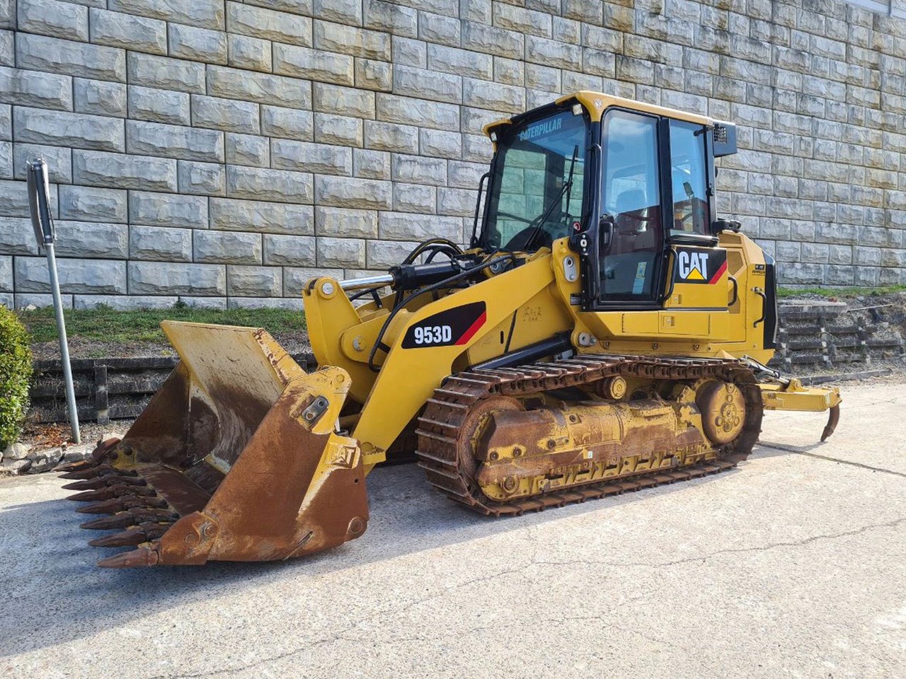 2015 CATERPILLAR 953D Crawler Loader Drott (Stock No. 89671) for sale ...