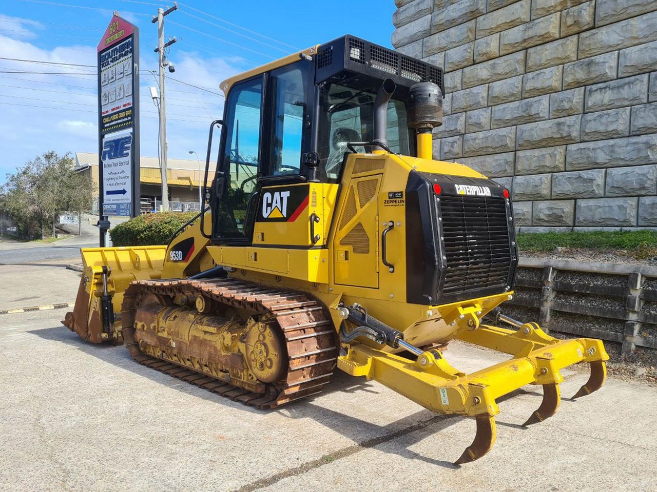 2015 CATERPILLAR 953D Crawler Loader Drott (Stock No. 89671) for sale ...