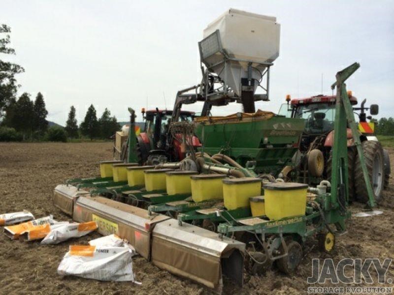 JACKY STORAGE 1,730L SIDE DISCHARGE BIN (LOW PROFILE) for sale