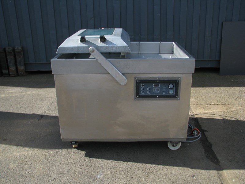 WEBOMATIC ED110 DOUBLE DUAL CHAMBER VACUUM PACKING MACHINE for sale