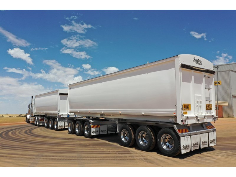 2023 BRUCE ROCK ENGINEERING BULK CHASSIS TIPPERS Roadtrain / Bdouble ...