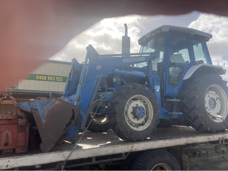 FORD 6610 SERIES III TRACTOR WITH CHALLANGE LOADER for sale