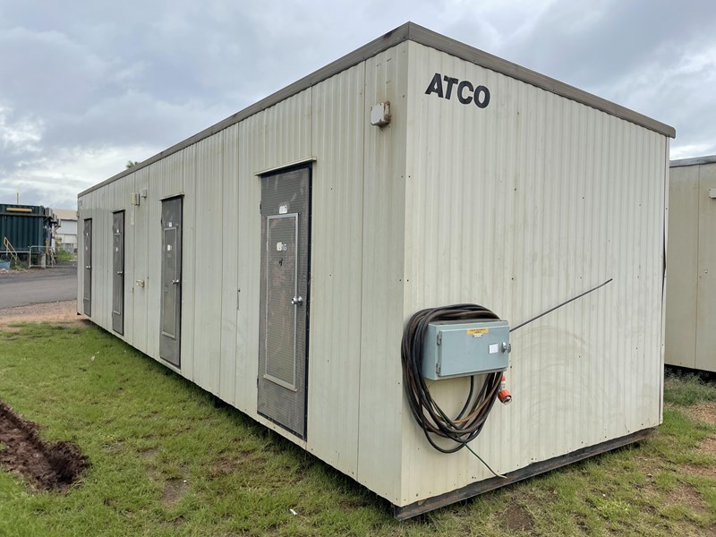 12M FOUR ROOM ACCOMMODATION TRANSPORTABLE ATCO 12 X 3M for sale