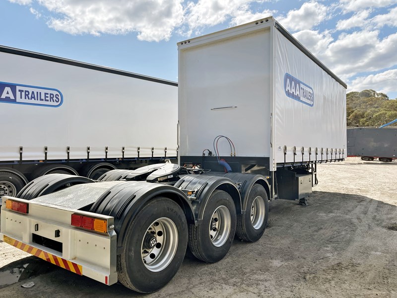 AAA TRAILERS STRAIGHT DECK CURTAINSIDER A TRAILER for sale