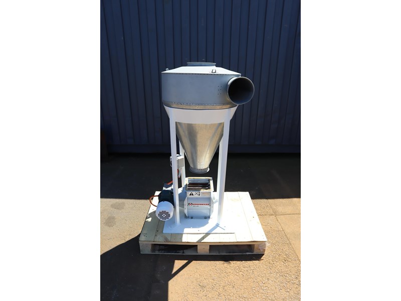 KONGSKILDE RV20 INDUSTRIAL ROTARY VALVE FEEDER WITH CYCLONE for sale