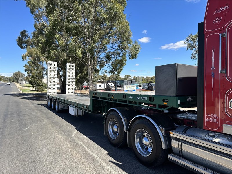 2012 HOWARD PORTER EXTENDABLE for sale or hire