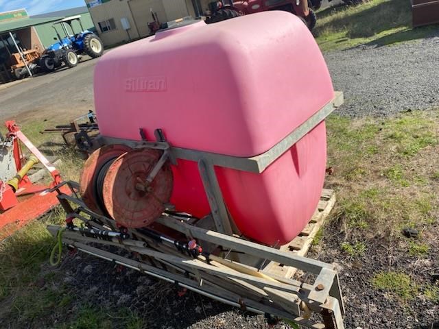 SILVAN 800LTR BOOM AND HOSE REEL for sale