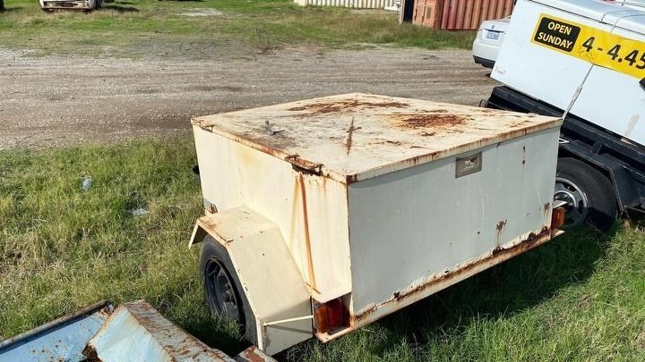 2002 POLMAC BOX/DOMESTIC TRAILER for sale