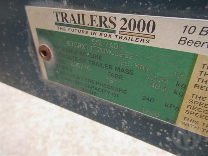 2013 TRAILERS 2000 7X5 CAGE for sale