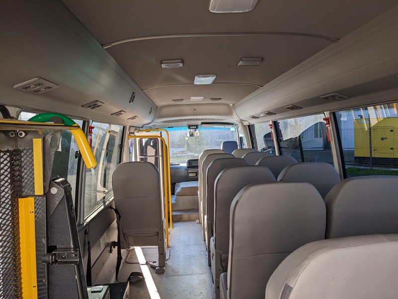 2015 TOYOTA COASTER 17 SEATER WHEELCHAIR BUS for sale