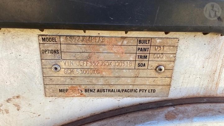 2009 FUSO FS500 F-SERIES FS for sale