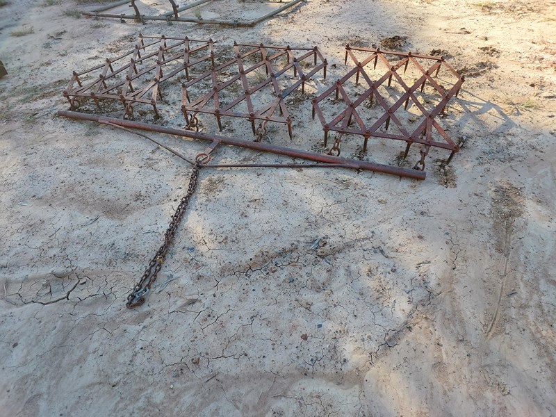 3 GANG DIAMOND HARROWS for sale