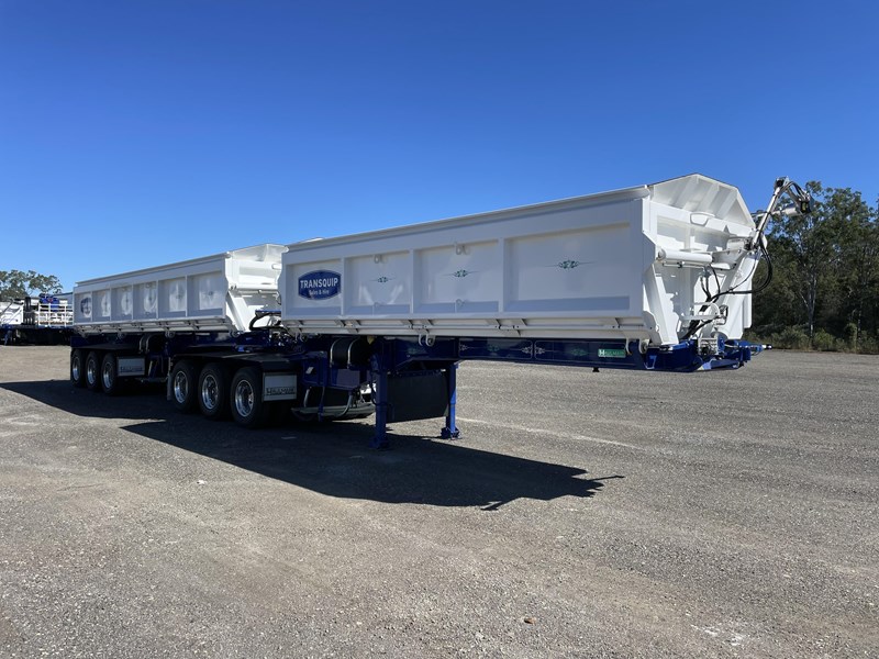 2021 HAULMARK B-DOUBLE SIDE TIPPERS for sale