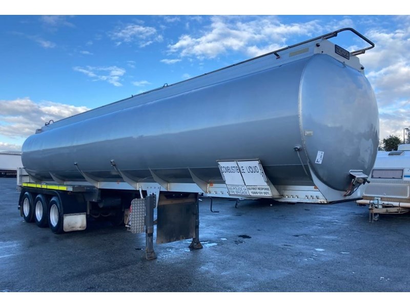 2007 TIEMAN TRI AXLE FUEL TANKER for sale