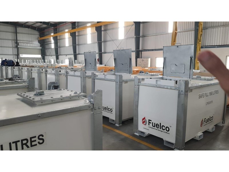 FUELCO 5000 LITRES DIESEL STORAGE TANK KUBE LTKD5 5000 LITRES for sale