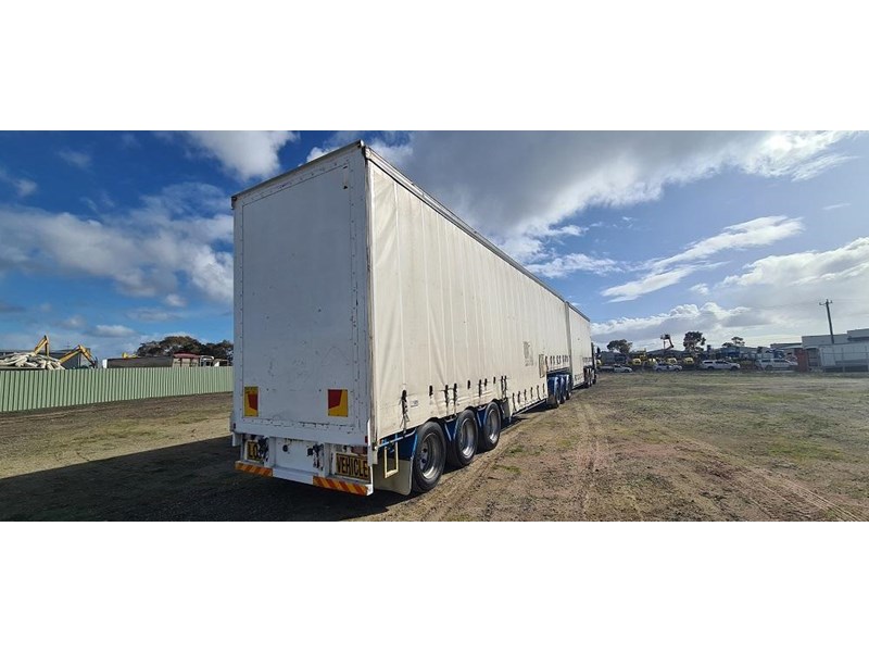 2009 VAWDREY B DOUBLE DROP DECK CURTAINSIDERS for sale