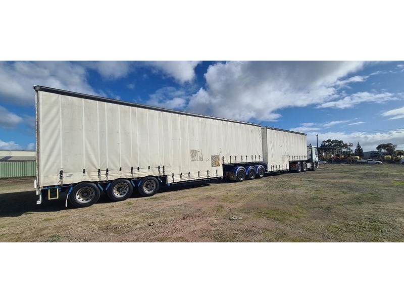 2009 VAWDREY B DOUBLE DROP DECK CURTAINSIDERS for sale